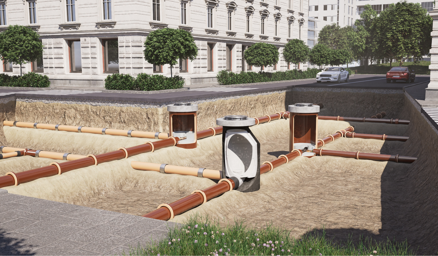 DURA.PORT | Schachtberme - Steinzeug Keramo Group